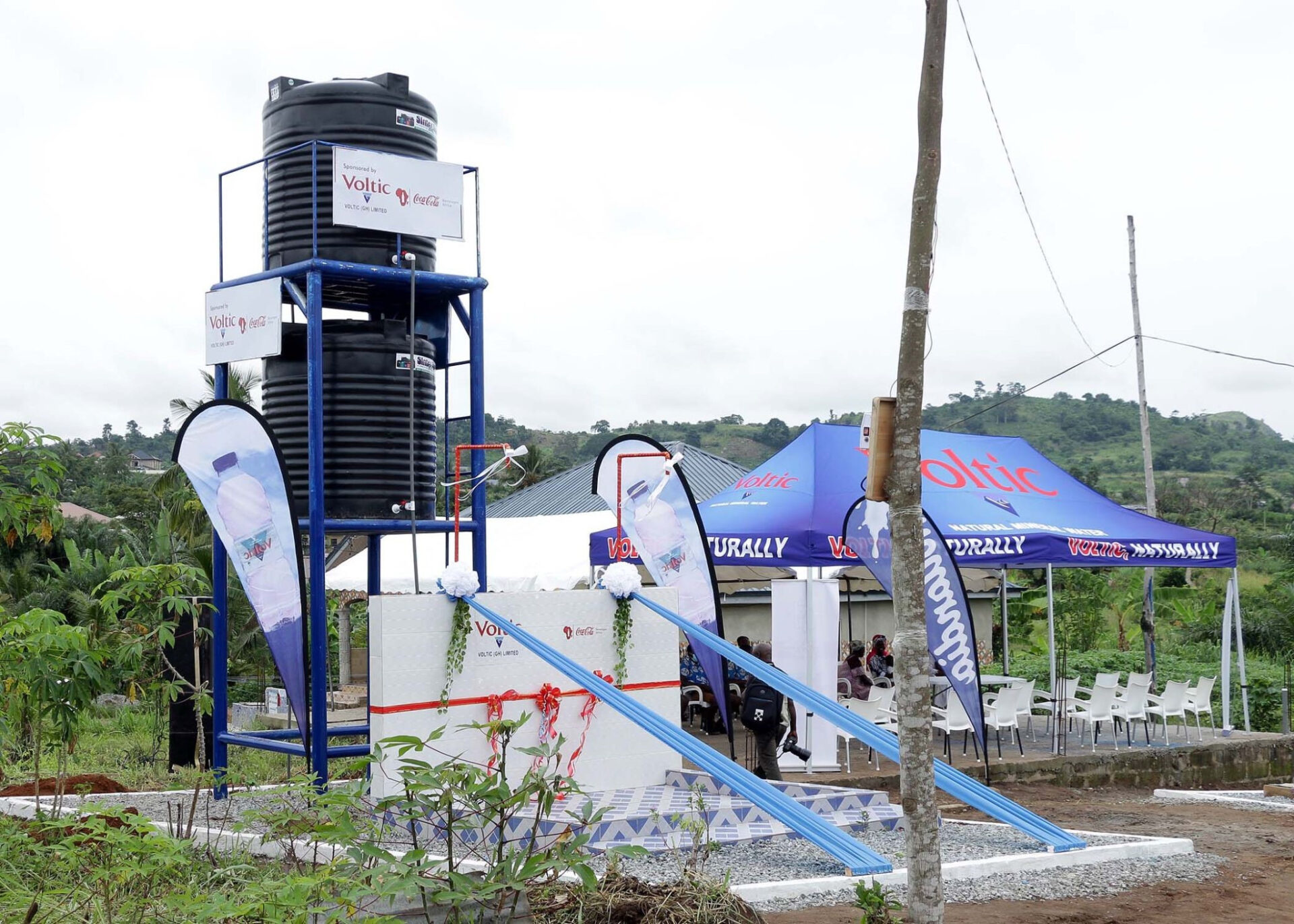 Voltic provides access to safe water for communities in need - CCBA