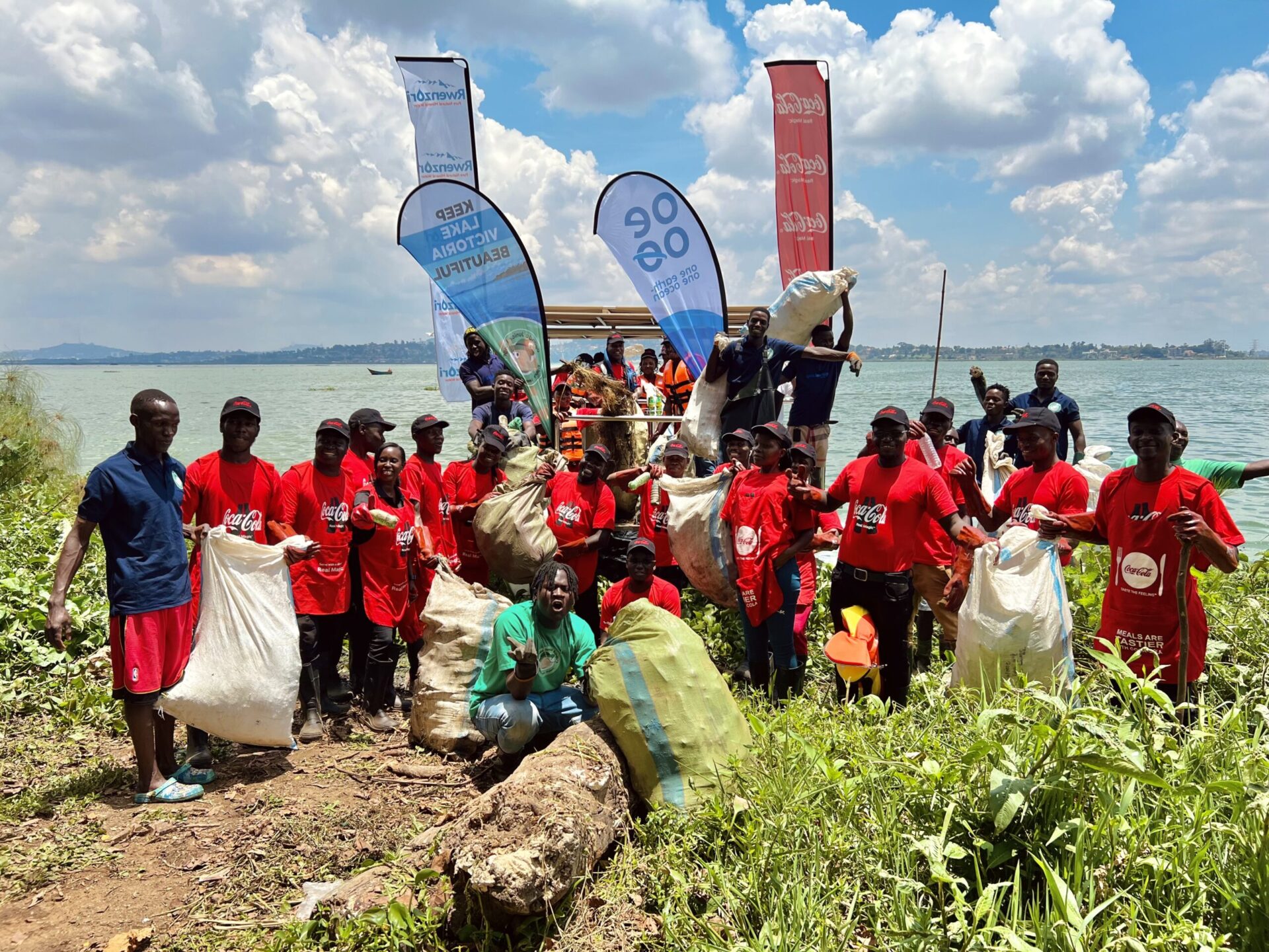 Lake Victoria gets a refresh on World Cleanup Day - CCBA